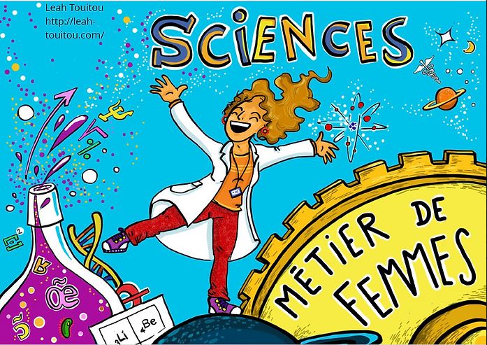 Clipart Femme Scientifique